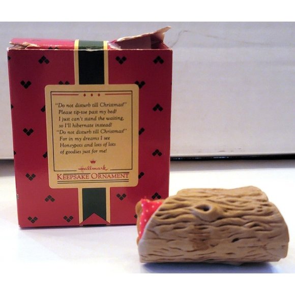 Hallmark | Holiday | Hallmark Do Not Disturb Bear Christmas Ornament ...